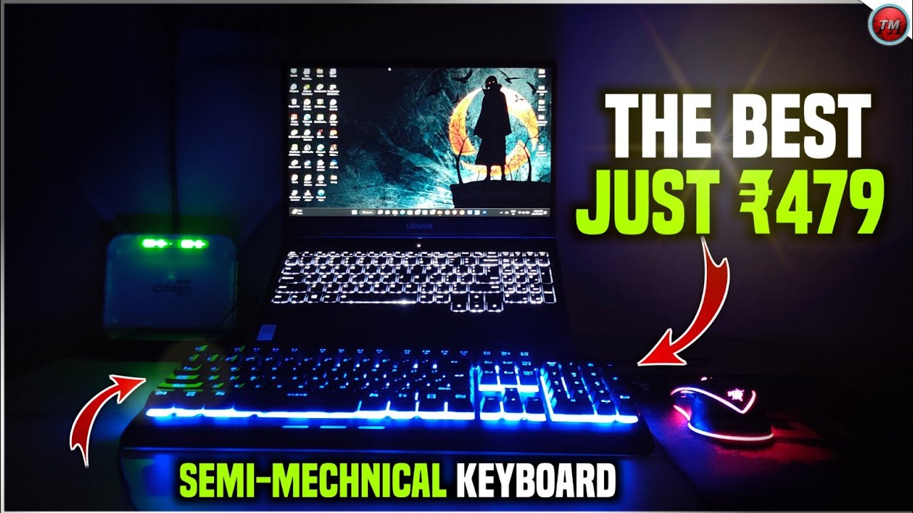 The ₹479 Semi-Mechanical Keyboard That's Perfect for Your Budget - YouTube