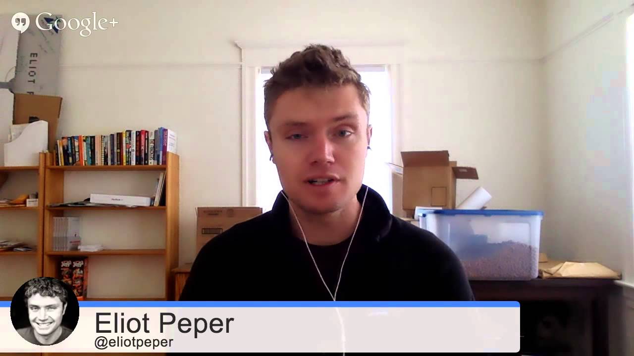 Interview with Eliot Peper, author of the Uncommon Series - YouTube
