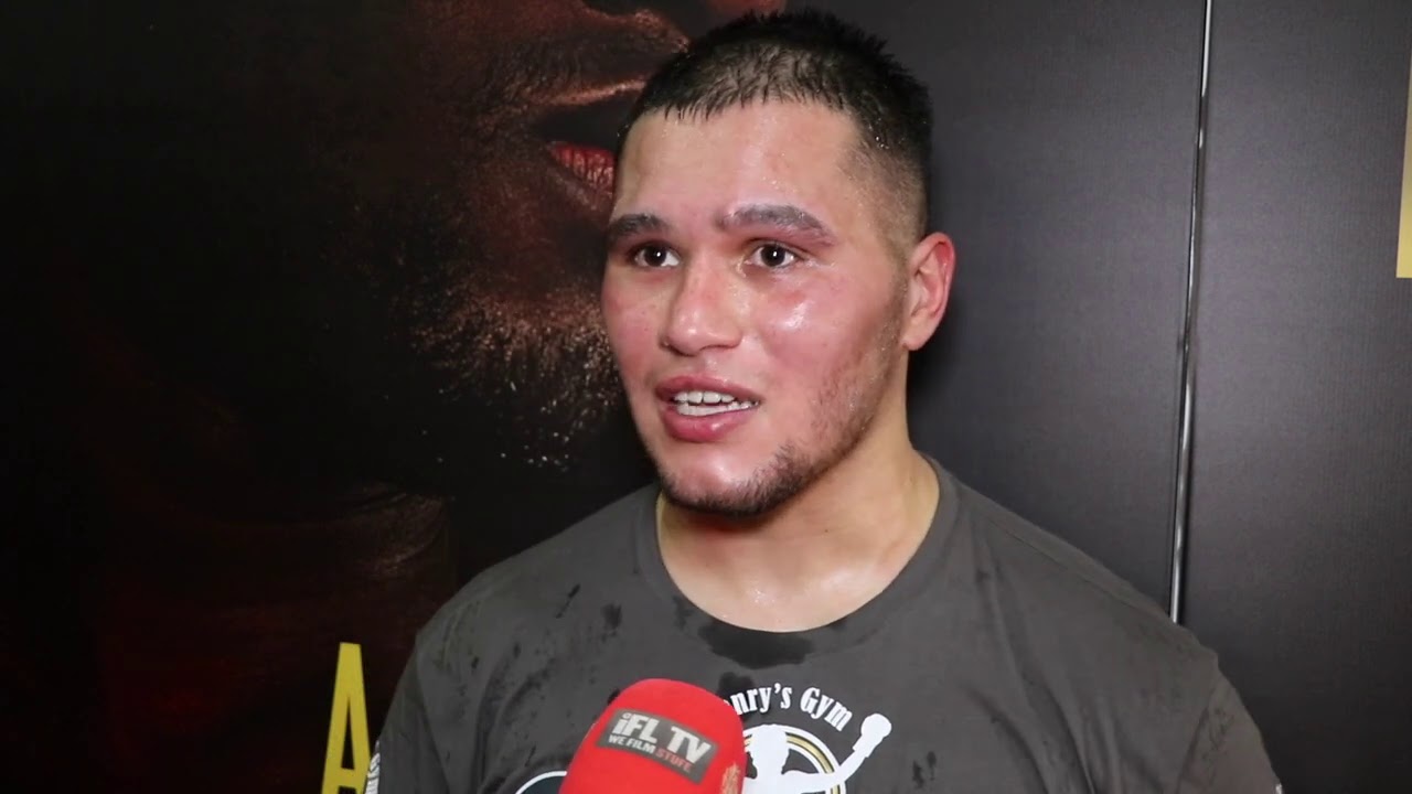 HEAVYWEIGHT MITCHELL BARTON REACTS TO PRO-DEBUT WIN AGAINST MATT GORDON / DANIEL DUBOIS v JOE ...