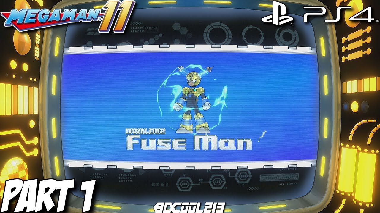 Mega Man 11 Gameplay Walkthrough Part 1 - Fuse Man - Playstation 4 Lets ...