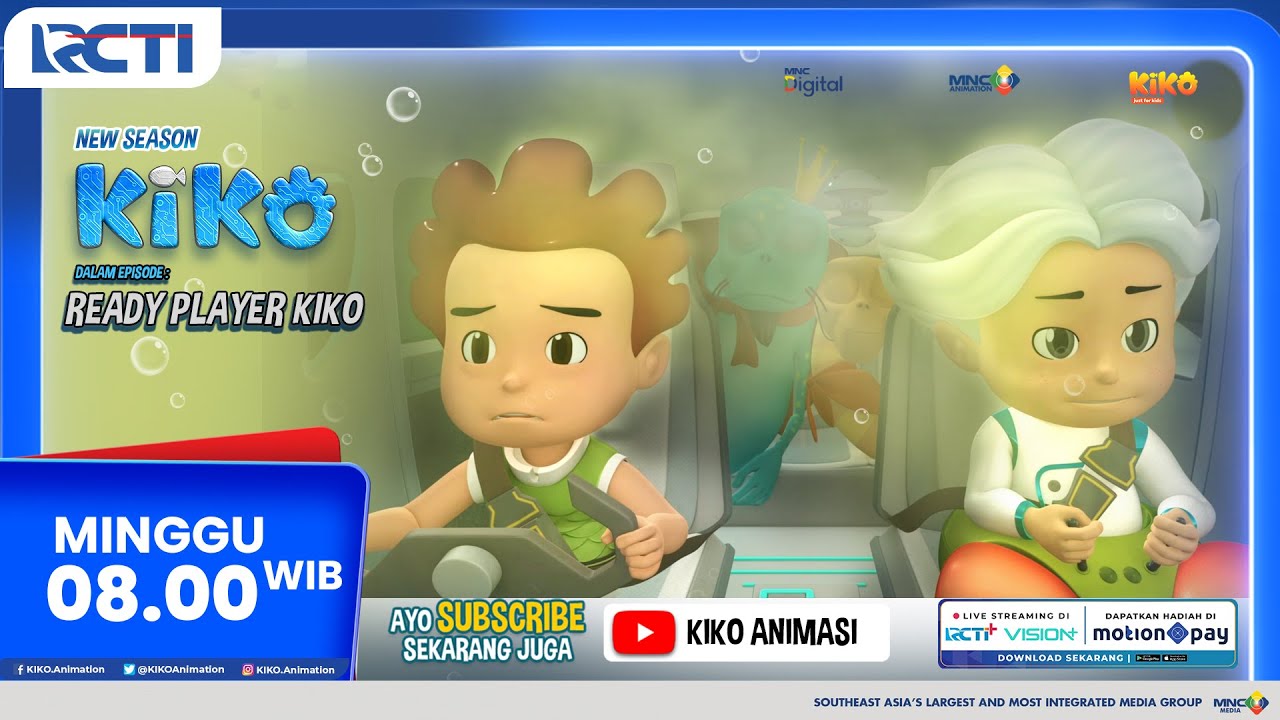 KIKO ANIMASI Eps. READY PLAYER KIKO - Minggu, 7 September 2025 Jam 08. ...