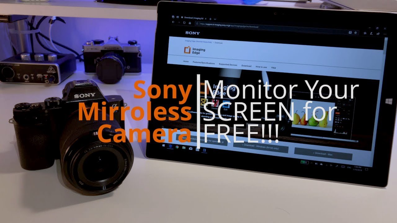 External Monitor Sony Camera FREE How To Video - YouTube