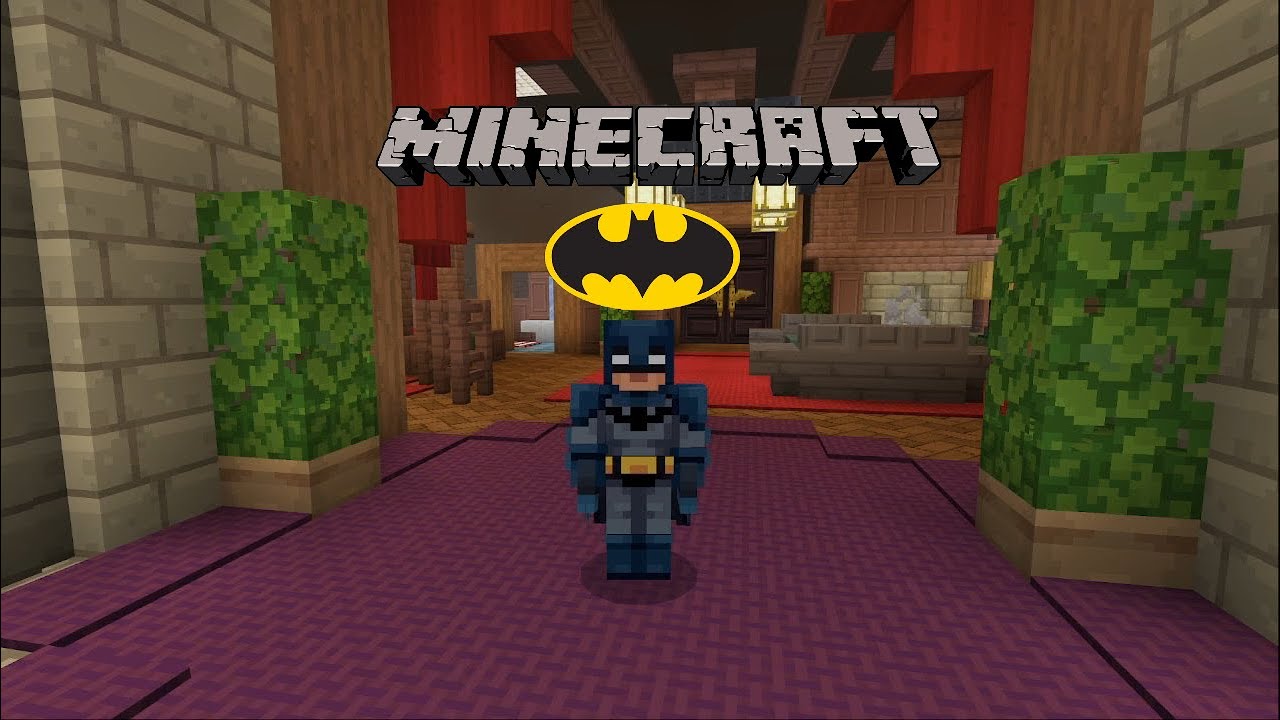 Minecraft: Batman Adventure Map Let's Play - YouTube