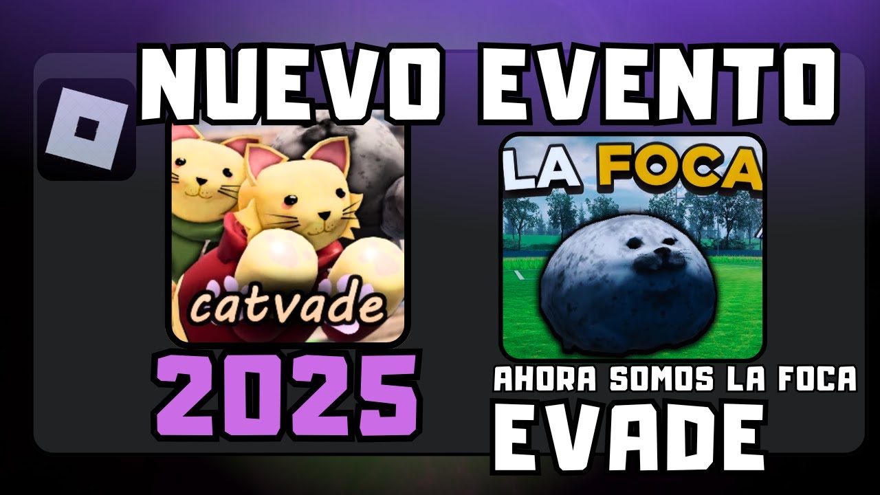 EVADE CATVADE 🎉NUEVA ACTUALIZACION 🔥 | EVADE NOS REGALO LA FOCA (ROBLOX ...