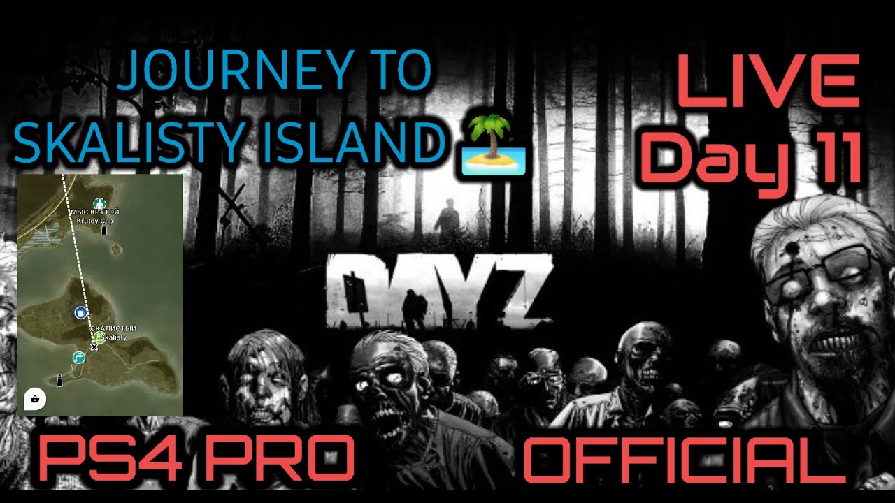 DayZ Official Server - Journey to SKALISTY ISLAND 🏝 - YouTube