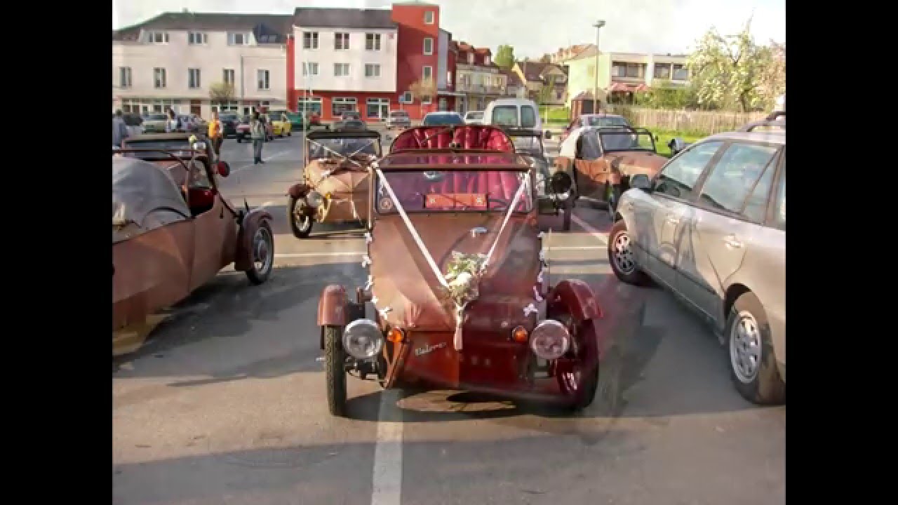 Velorex Klub 2008 Boskovice Velorex treffen Jawa tour - YouTube