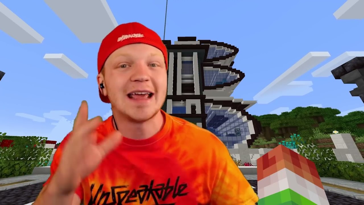 UnspeakableGaming! NOOB vs PRO vs HACKER SMARTEST HOUSE BUILD - YouTube