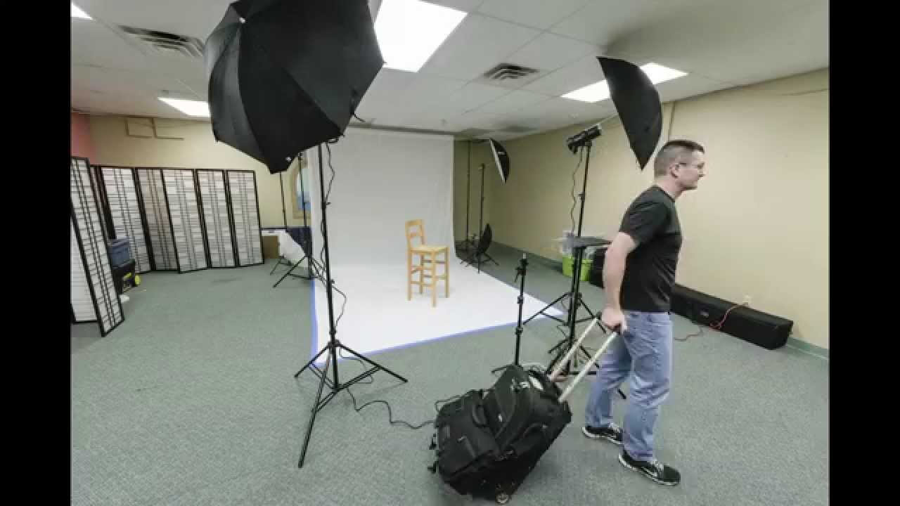 Setting Up Studio On Location - YouTube