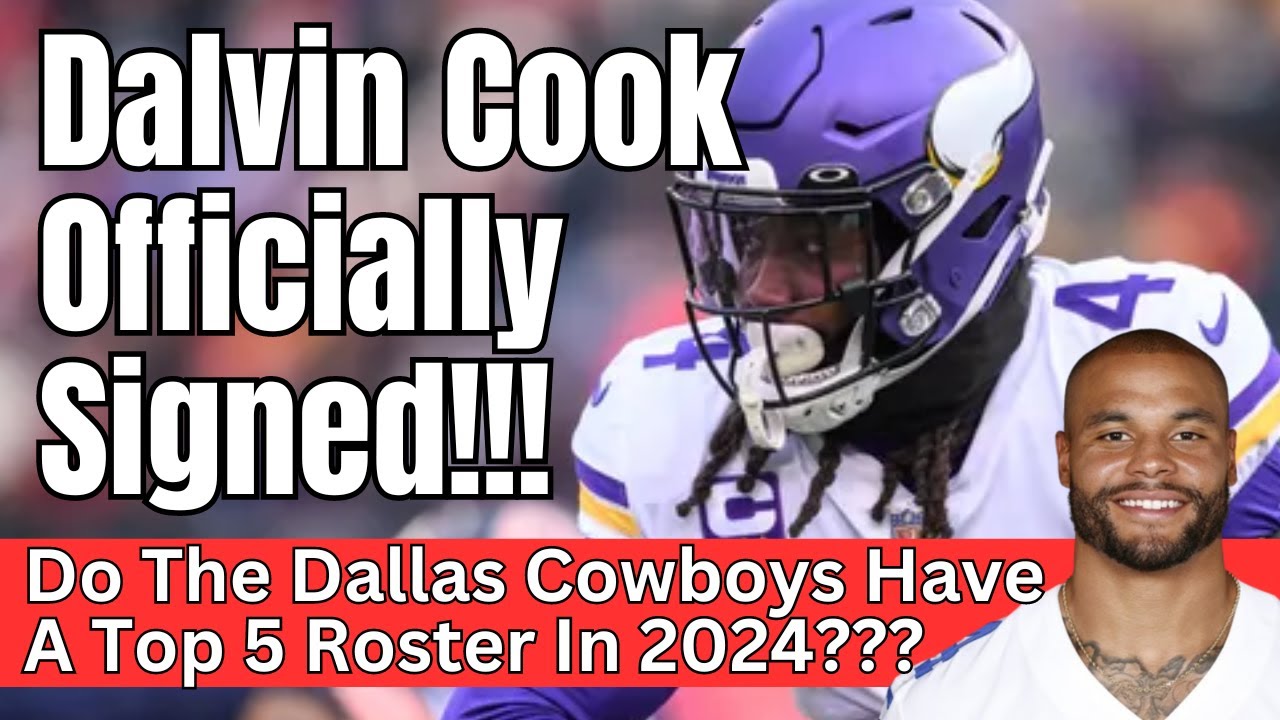 Dalvin Cook Officially Signed!!! Do The Dallas Cowboys Have A Top 5 ...
