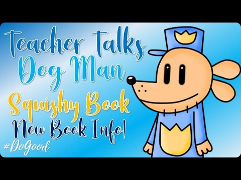 DOG MAN SQUISHY BOOK *NEW BOOK*!!!🎉👍😎 - YouTube