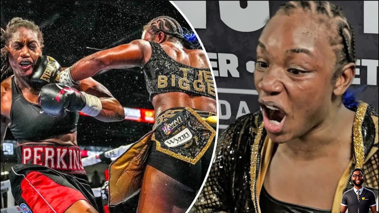 Claressa Shields Vs Danielle Perkins #boxing #boxingnews # ...