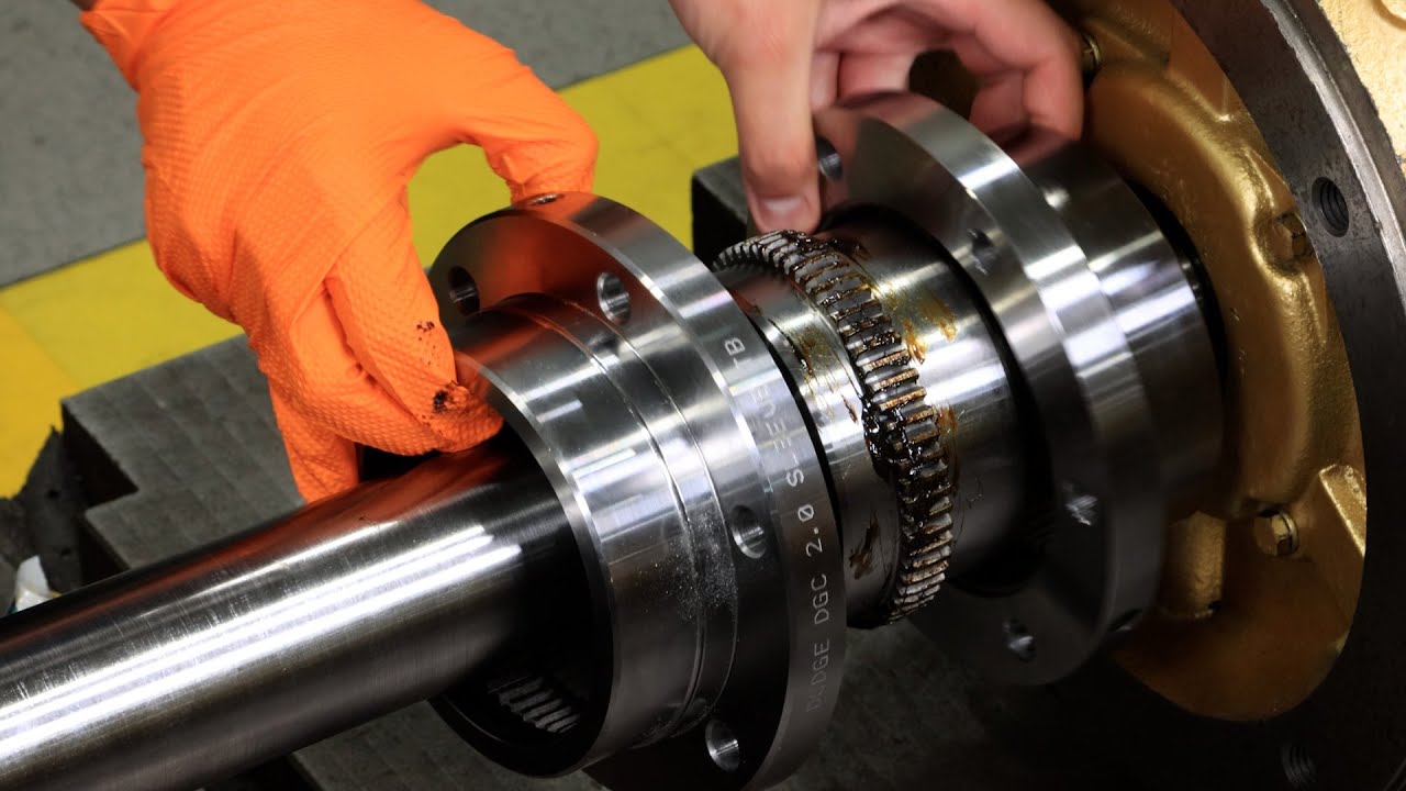 Gear Metallic Coupling: Installation | Dodge® Industrial - YouTube