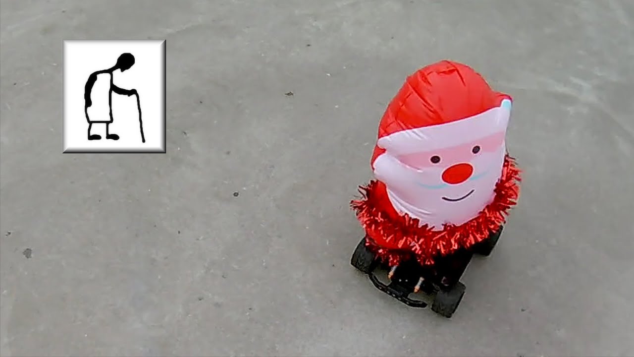 Maisto Extreme Beast becomes an inflatable Santa #2 including build ...
