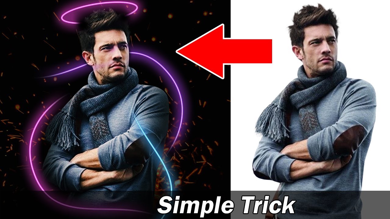 Photoshop Edit Using Simple Layer Styles - YouTube
