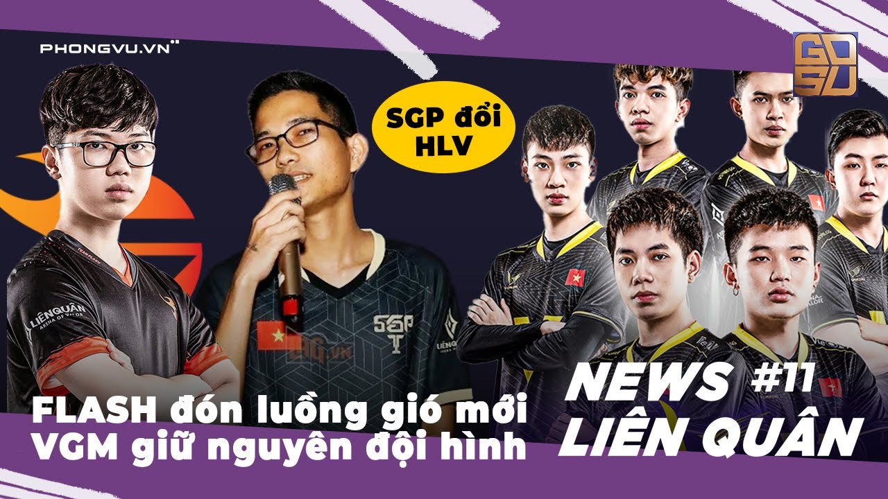 TEAM FLASH, SGP và các đội thay đổi nhân sự trong khi VGM nói KHÔNG ...