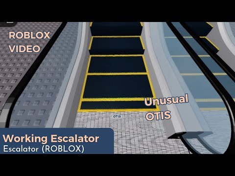 Otis Escalator at Working Escalators, Roblox - YouTube