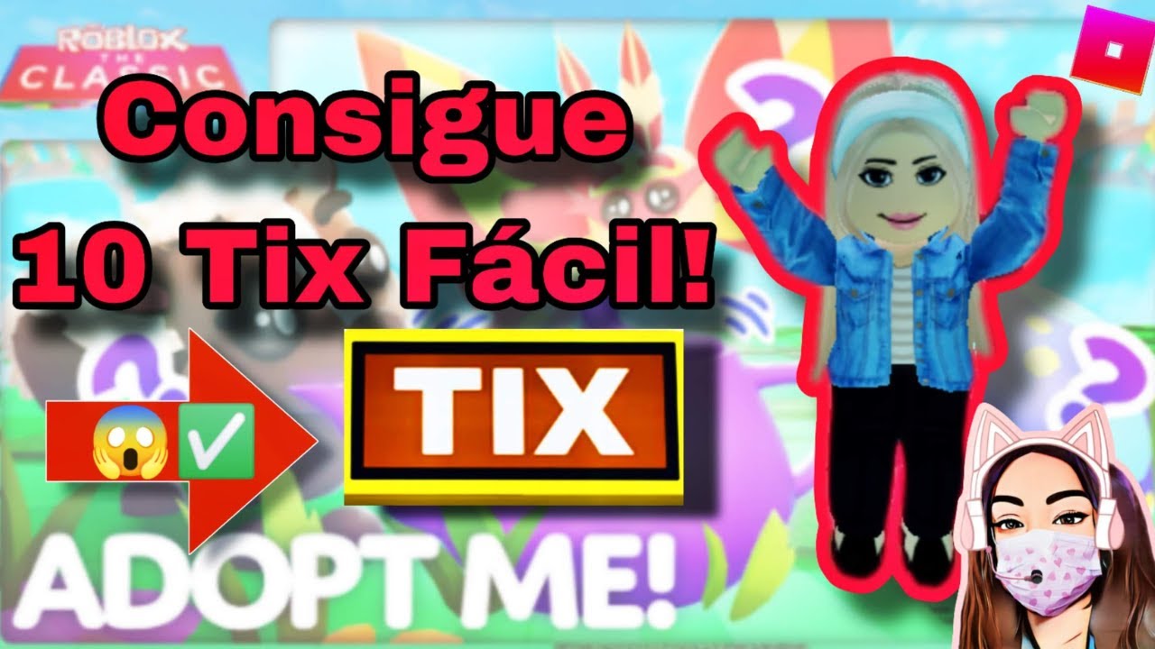 Consigue 10 Tix en el evento de Roblox Clasic en Adopt Me - YouTube