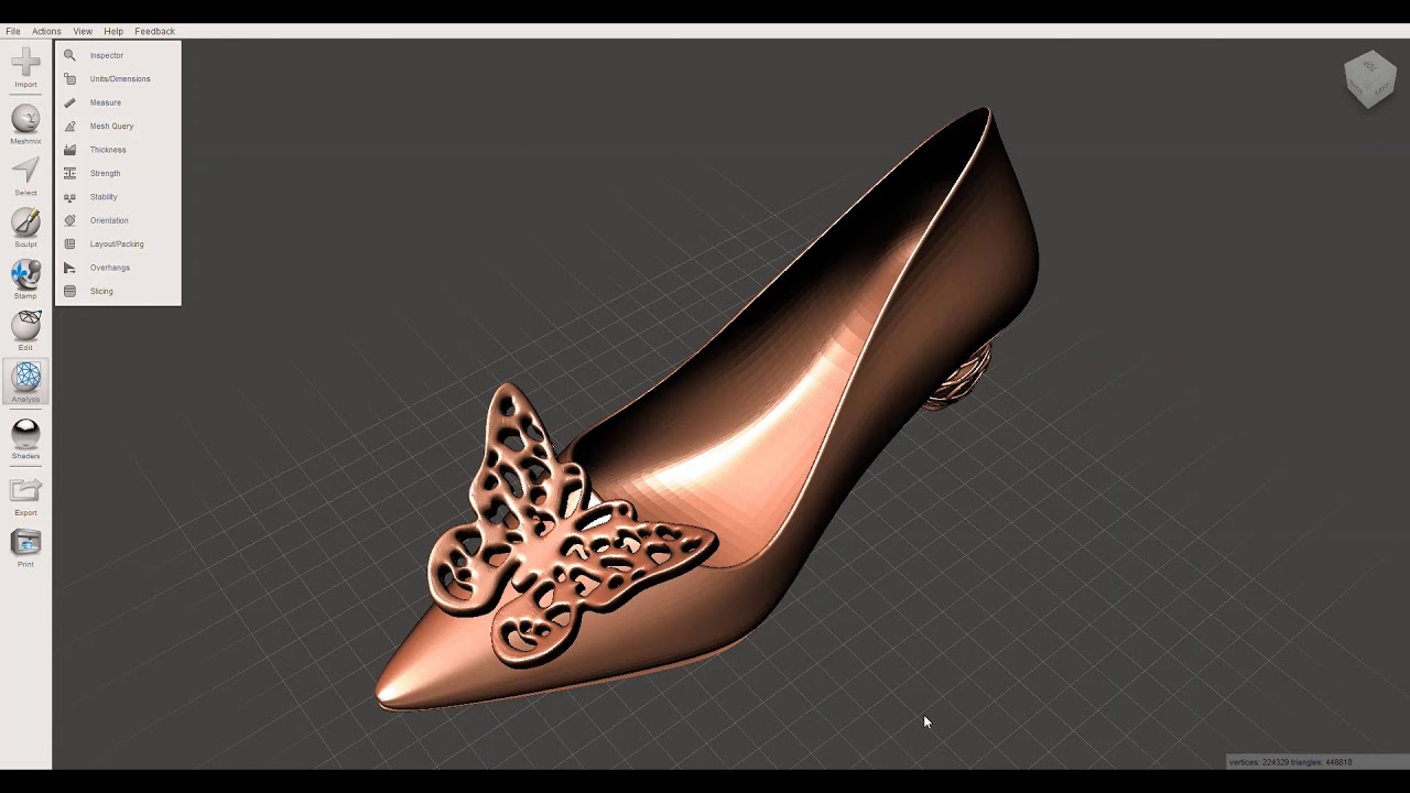 3D footwear design for the Fusion 360 - YouTube