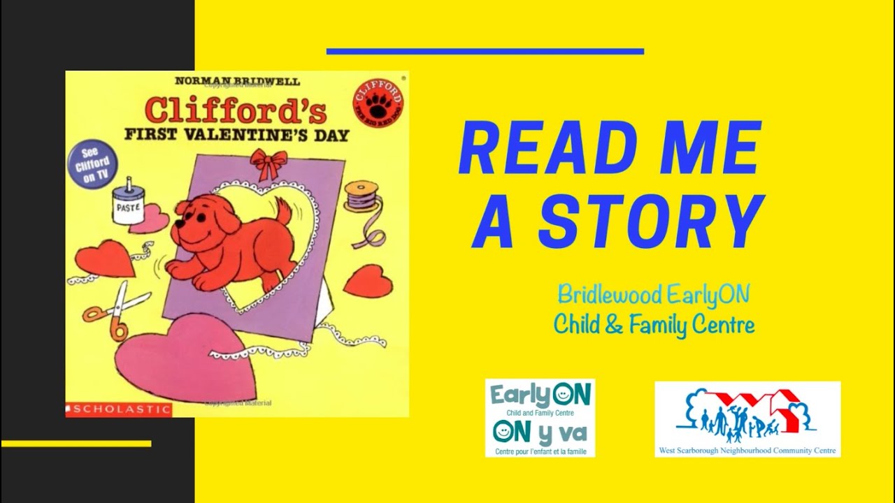 Read me a story - Clifford's First Valentine's Day - YouTube
