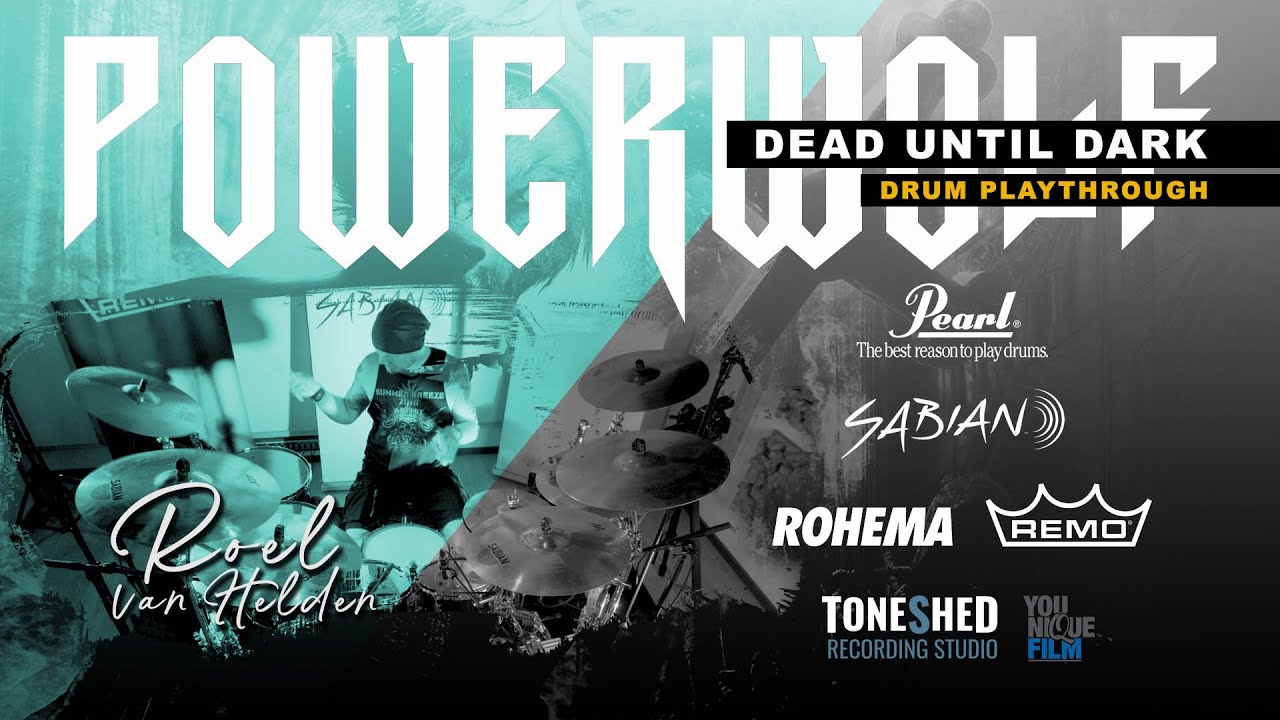 Live drum playthrough of the Powerwolf song Dead Until Dark by ...