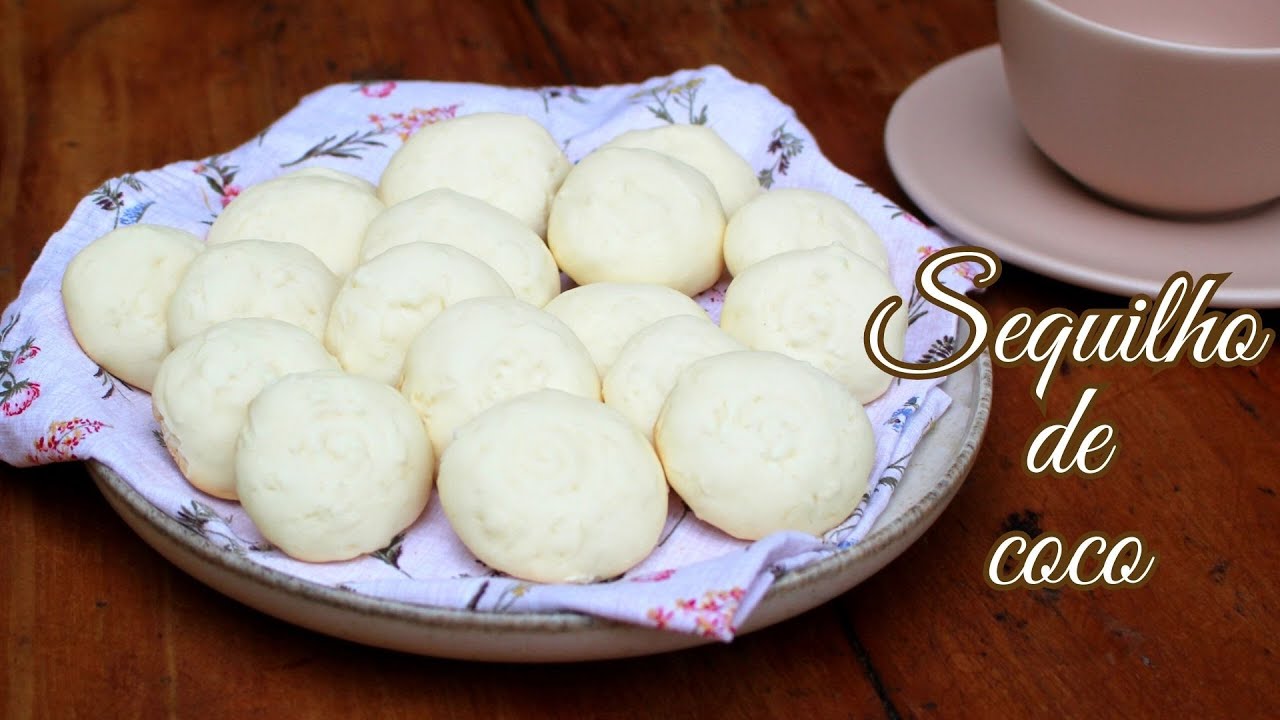 SEQUILHO DE COCO E LEITE CONDENSADO - DERRETE NA BOCA! FÁCIL E RÁPIDO! - YouTube