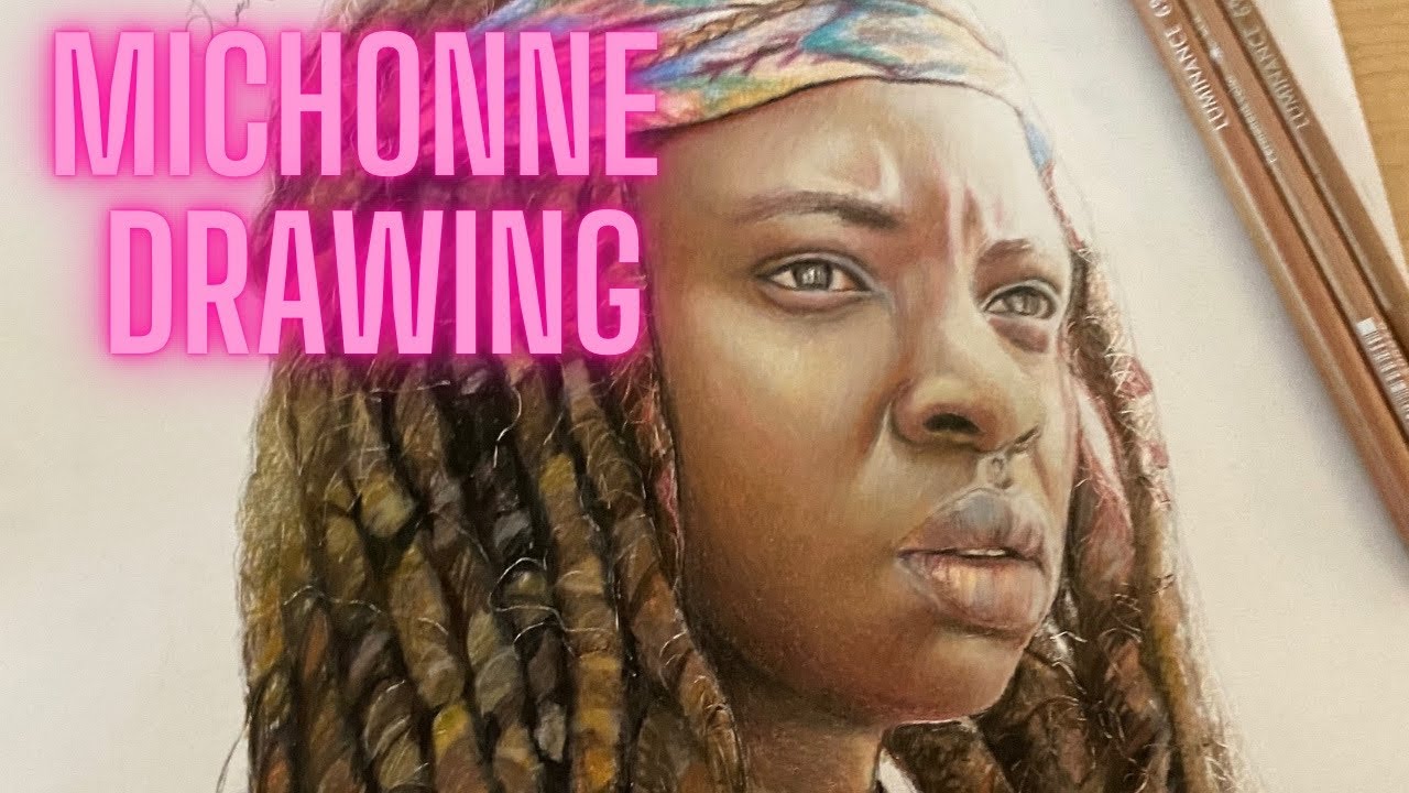 Michonne Drawing Step by Step - YouTube