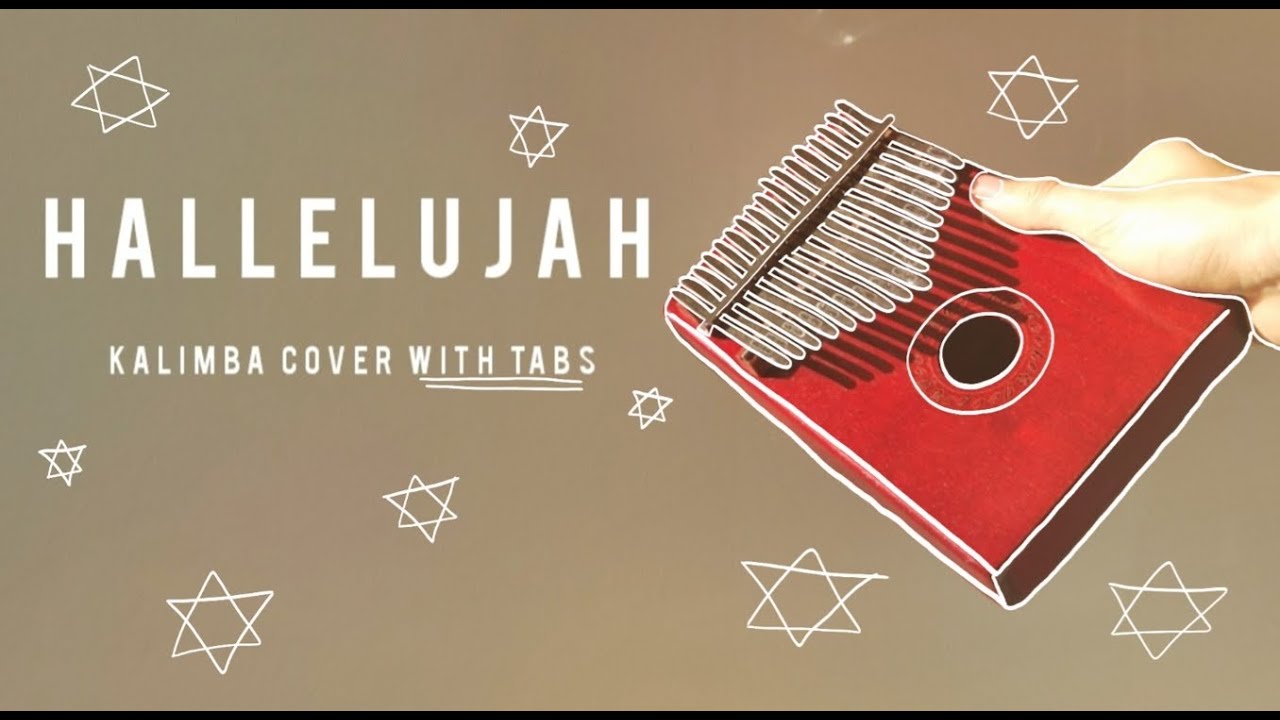 easy kalimba cover with tabs - hallelujah on kalimba | kalimba nauka ...