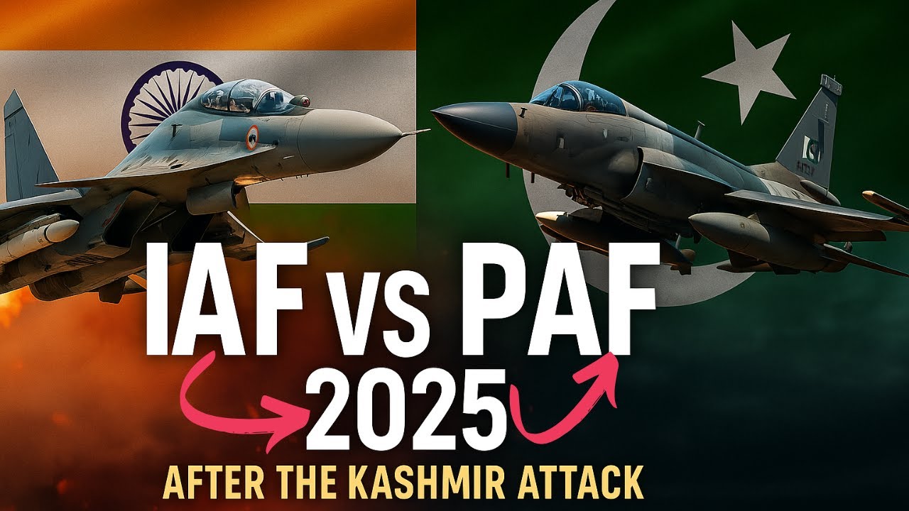 India vs Pakistan Air Force 2025 | Military Power Comparison After ...