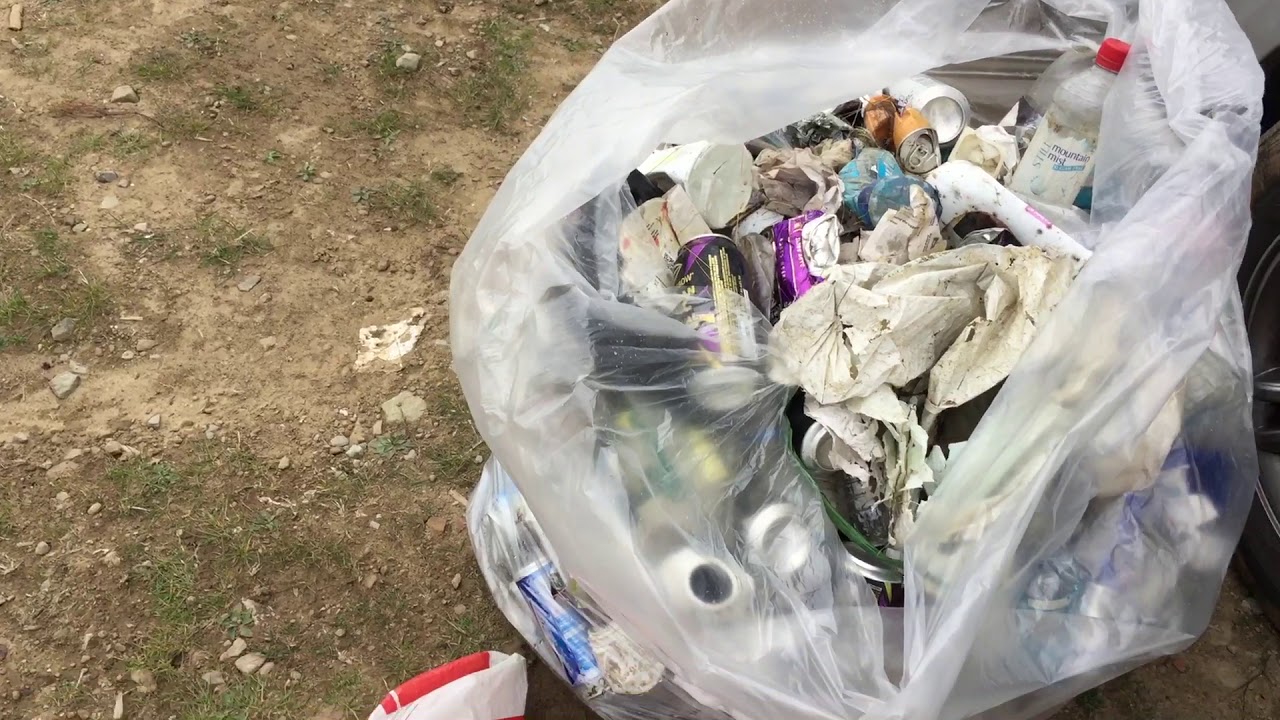 Llanhilleth common litter - YouTube