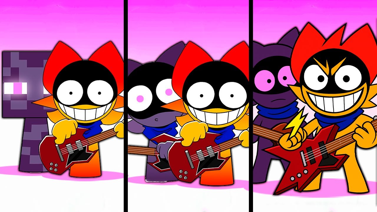 Sprunki OC Enderman meets Animus #sprunki #incredibox # ...