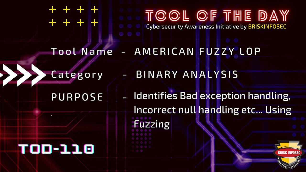AFL American Fuzzy LOP tool to Identifies bad exception handling | TOD ...