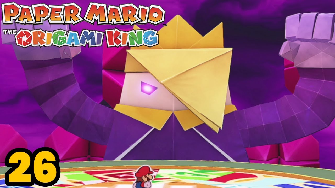 Paper Mario : The Origami King - Combat final contre Olly et ses Espli ...