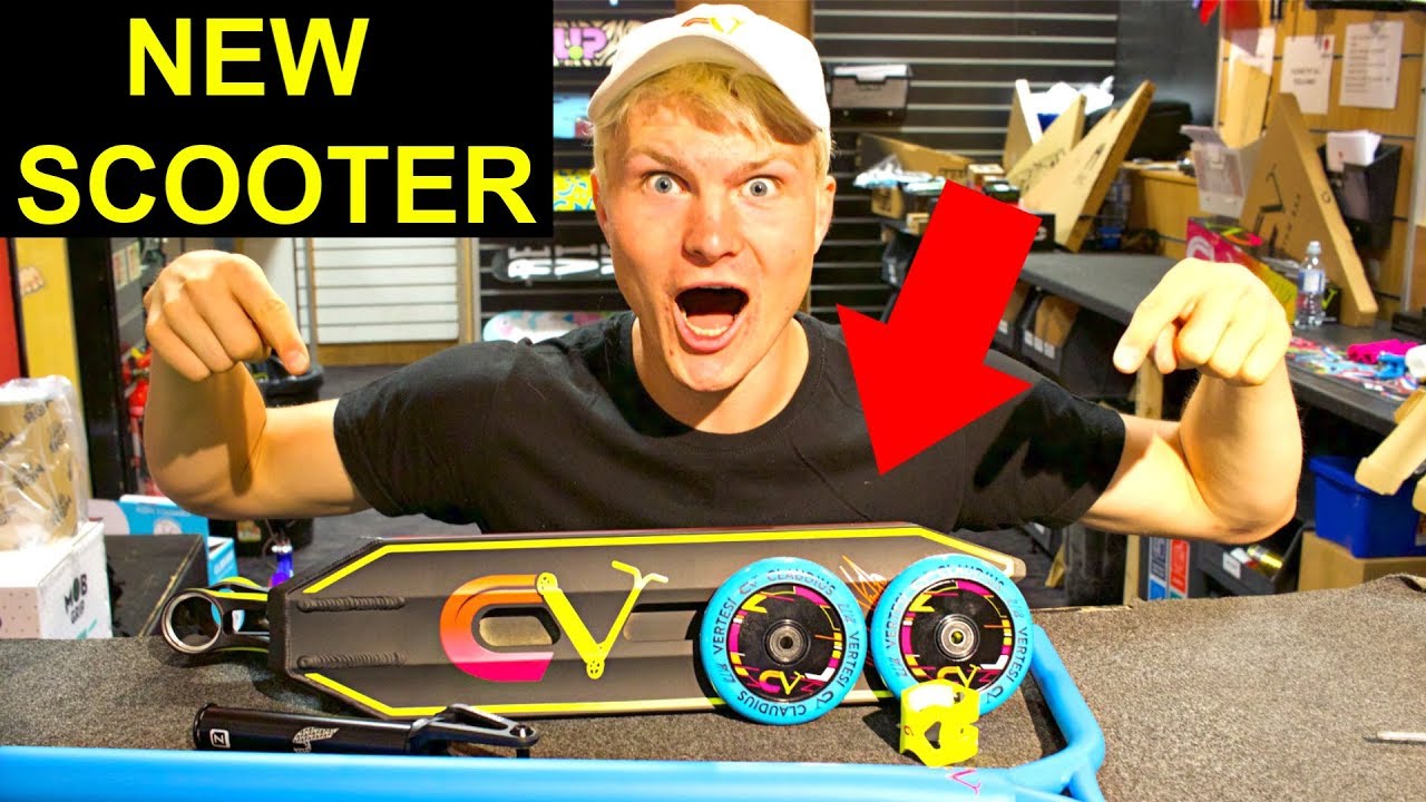 BUILDING MY NEW CUSTOM PRO SCOOTER🛴🔥‼️ - YouTube