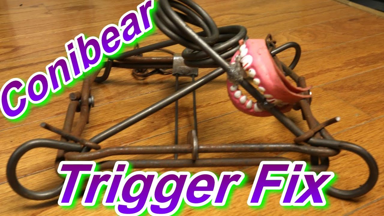 Easy Conibear Trigger Fix - YouTube