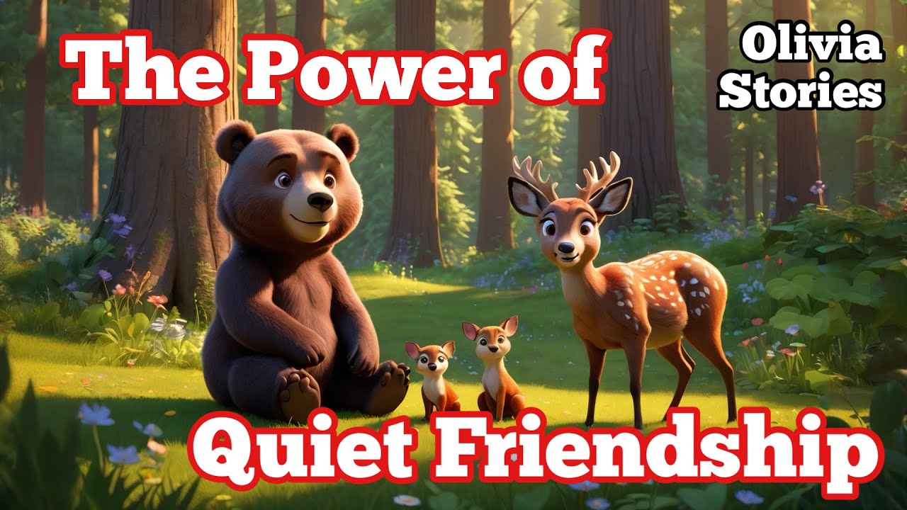 Kid's stories : The Power of Quiet Friendship | bedtime story - YouTube