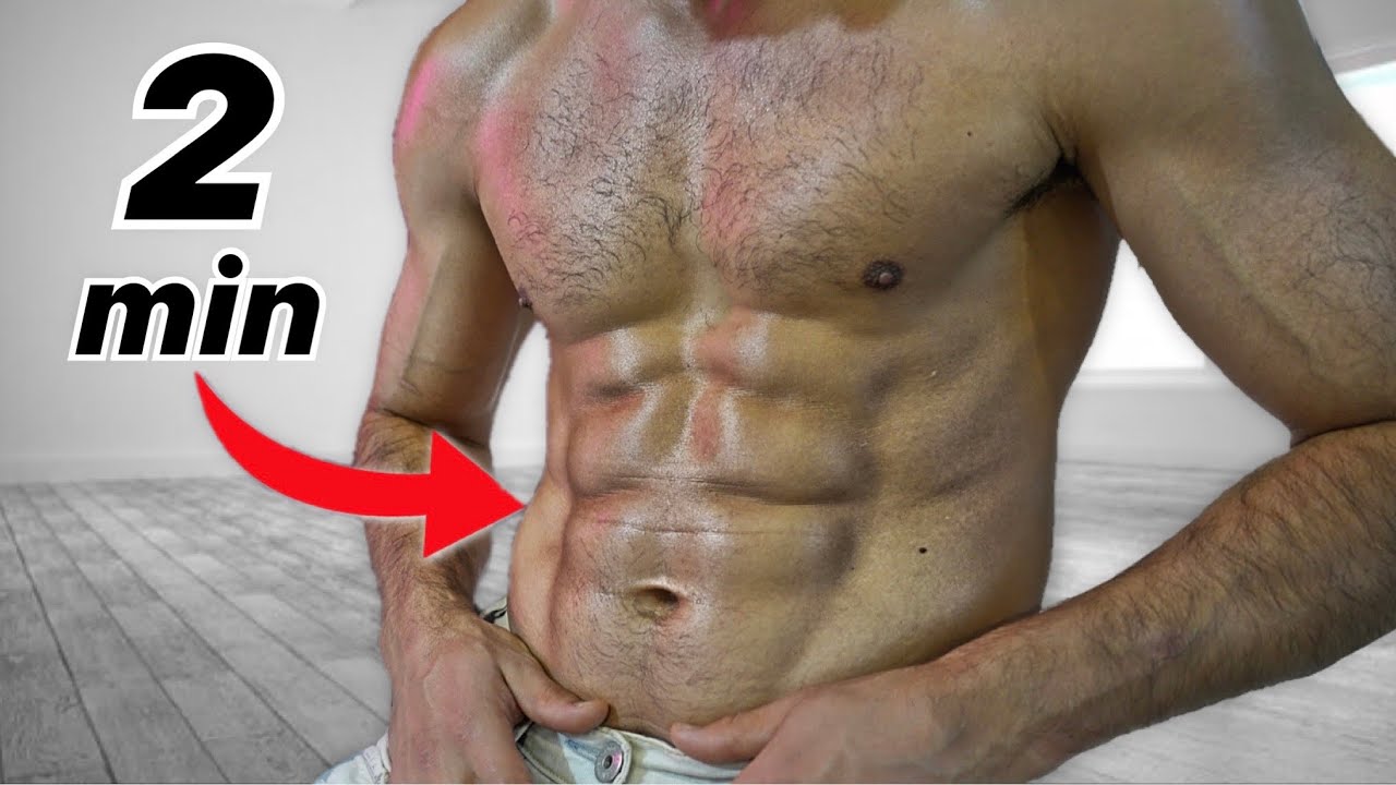 Blow up your ABS in 2 minutes. Home Exercises - YouTube