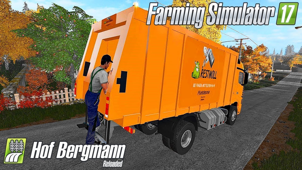 Wieczorne Gierczenie - Sprytna Śmieciarka w akcji - FS17 - LIVE - Anton ...