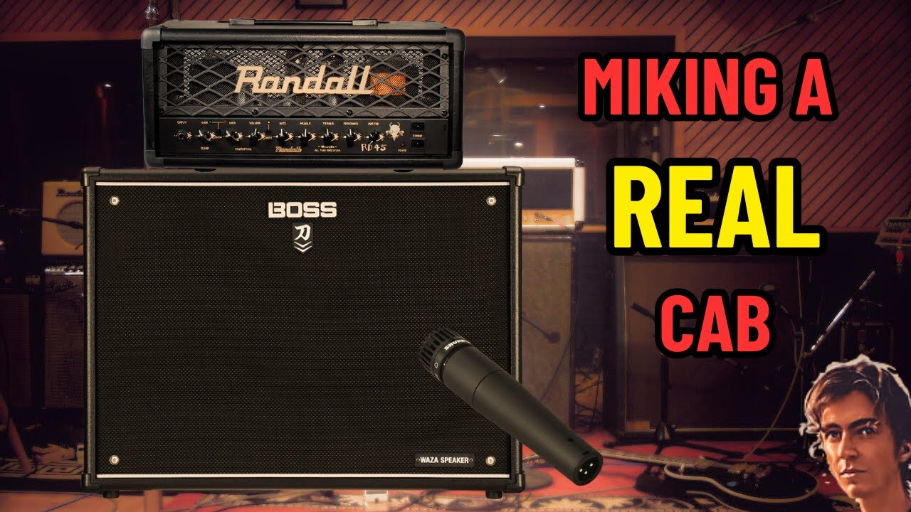 *Full Guide* Miking and Recording a Guitar Amplifier Cab - YouTube