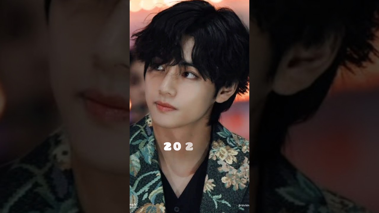 V tiger look before vs after 💜 #bts #blackpink #shorts - YouTube