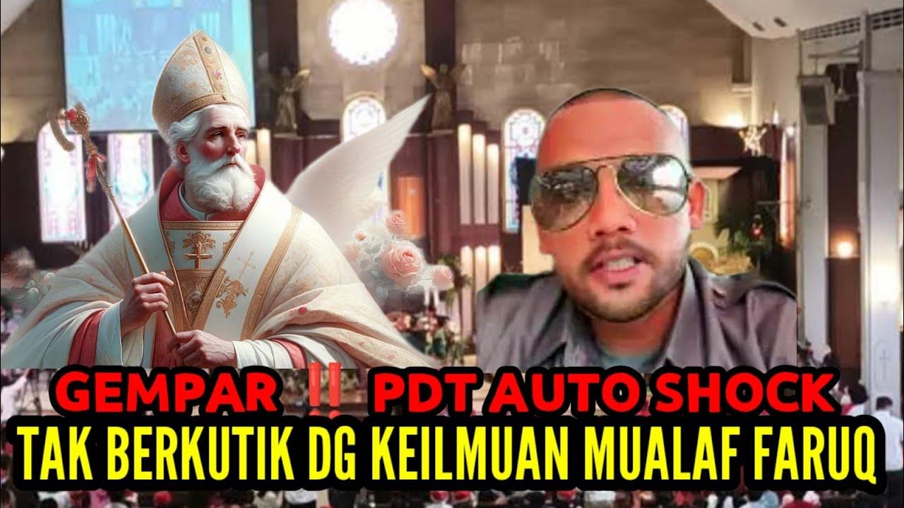 PDT TURUN MENTAL SAAT HADAPI MUALAF FARUQ - YouTube