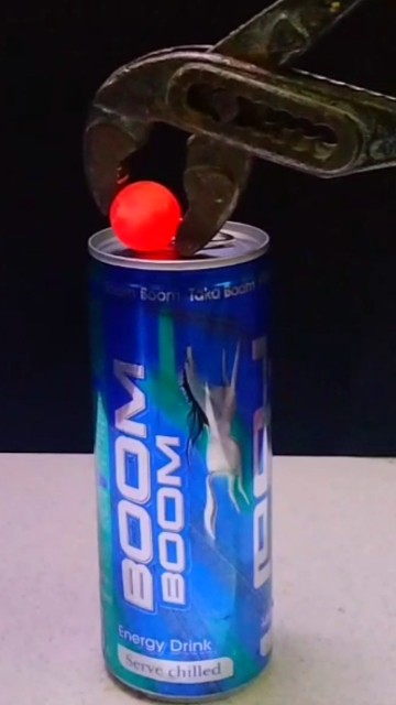 1000°C RHCB vs BOOM Satisfying || Hot Red Ball #rhcb #satisfying # ...