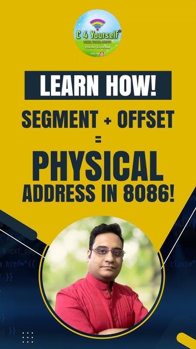 8086 Microprocessor: Master Physical Address Calculation - YouTube