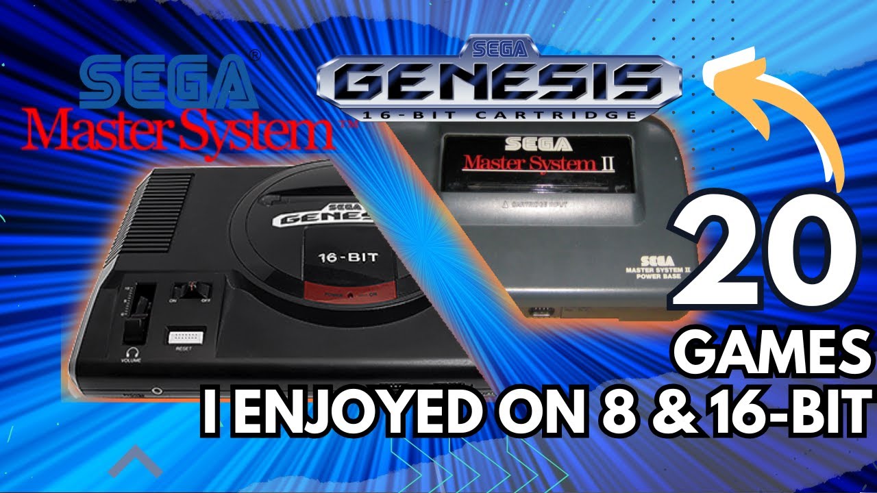🌜🌛 20 sega GAMES i PLAYED on GENESIS & MASTER SYSTEM | More BITS is it always BETTER - YouTube