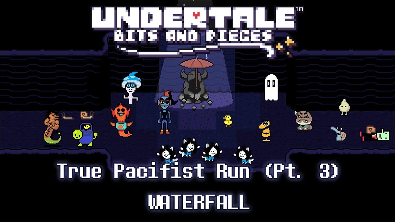 Waterfall (ft. Monster Kid & Undyne) | True Pacifist Run | Undertale (Bits n Pieces) | Toby Fox ...