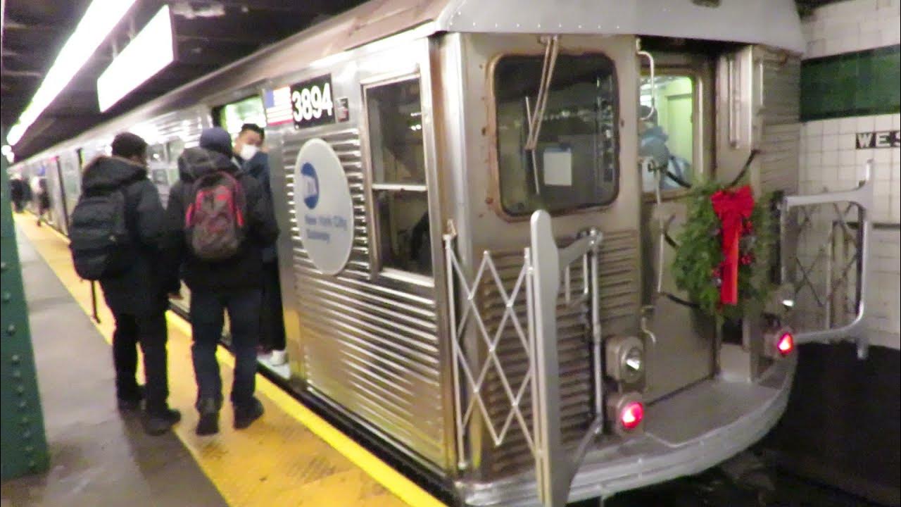 NYC Subway R32 Retirement Run - 34th St to W4th St Express Run Rear View - YouTube
