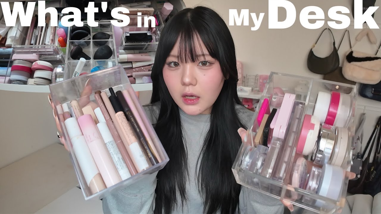 What's in My Desk : 私の机の中を紹介☆彡 - YouTube