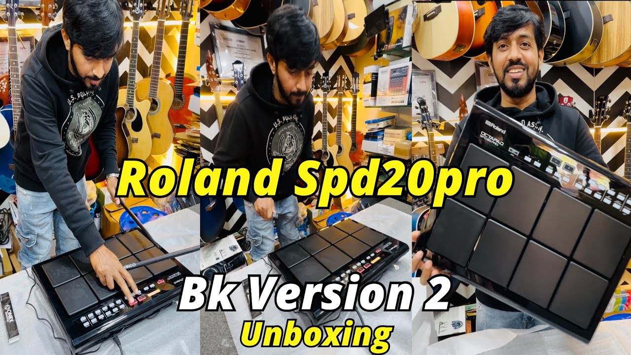 Roland Spd20pro Bk - Version 2 | Unboxing Latest Indian Tones | Rama ...