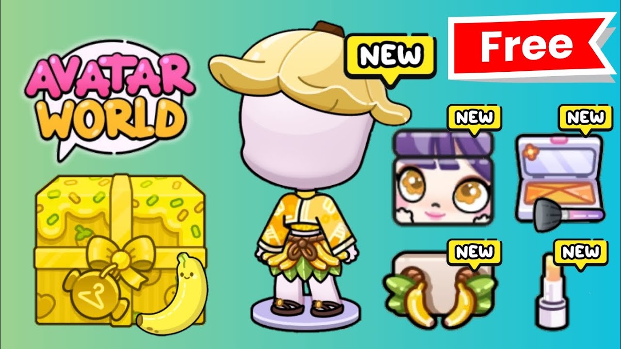 NEW! 😍 FREE UNLOCK ALL SECRET ITEMS IN AVATAR WORLD 🌎 AVATAR WORLD NEW ...
