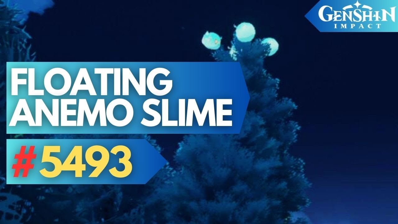 Floating Anemo Slime #5493 Exquisite Chest Genshin Impact - YouTube