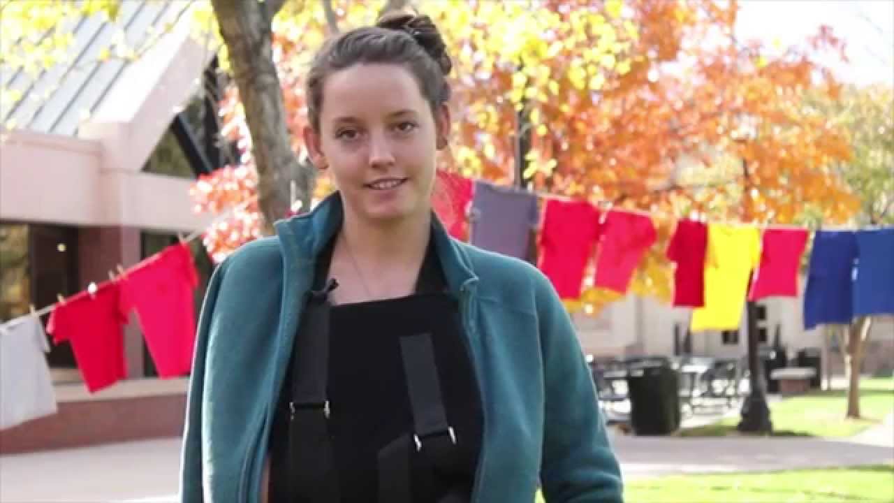 The Clothesline Project - Colorado College - YouTube